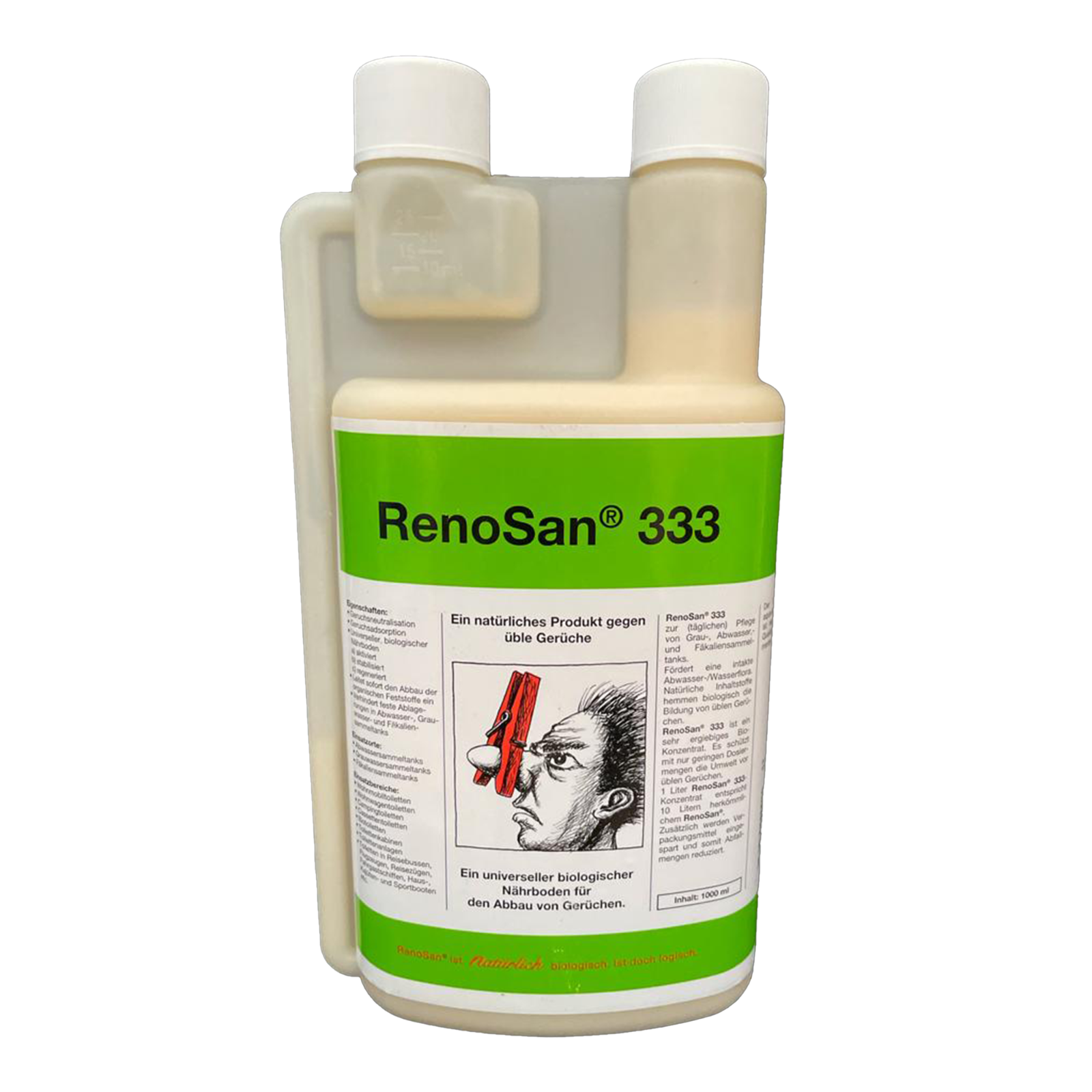 RenoSan® 333 1 x 1 L.-Fl. & 1 x 250ml-Fl. ALTERNATIVE zu AQUA CHEM BLUE ...