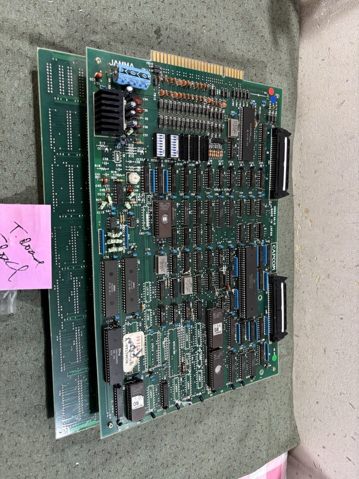 ROAD TIGER (CAPCOM) Original JAMMA PCB FOR ARCADE NOT WORKING SOLD AS ...