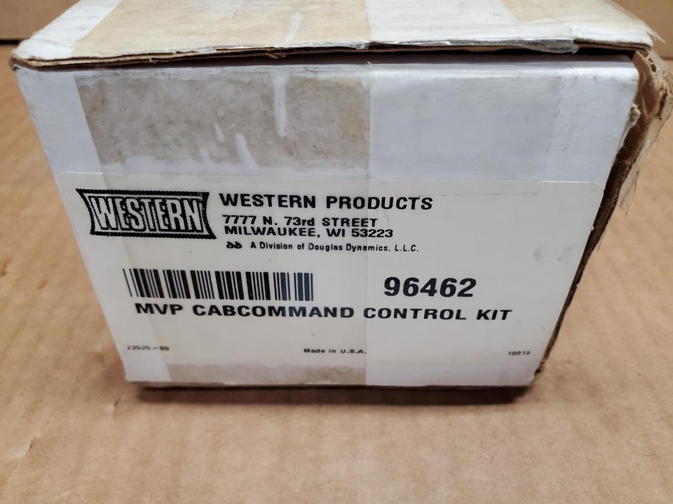 NOS Western Handheld Round 10 pin V-Plow Controller Snow 9 button 96462 ...
