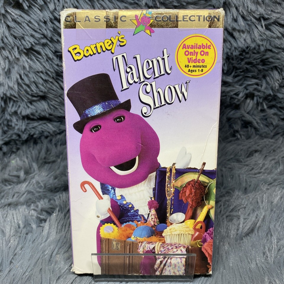 Barneys Talent Show VHS Tape 1996 Barney Home Video Classic Collection ...