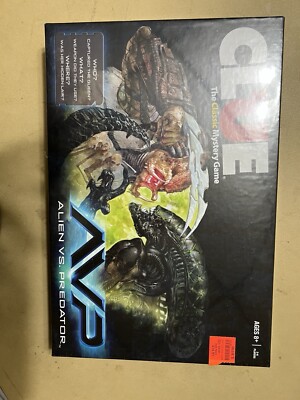 AVP ALIEN VS PREDATOR CLUE GAME OOP STILL SEAL NEW CONDITIONS | eBay