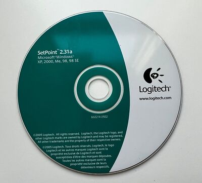 Logitech SetPoint 2.31a CD Microsoft Windows XP, 2000, ME, 98, 98SE PC ...
