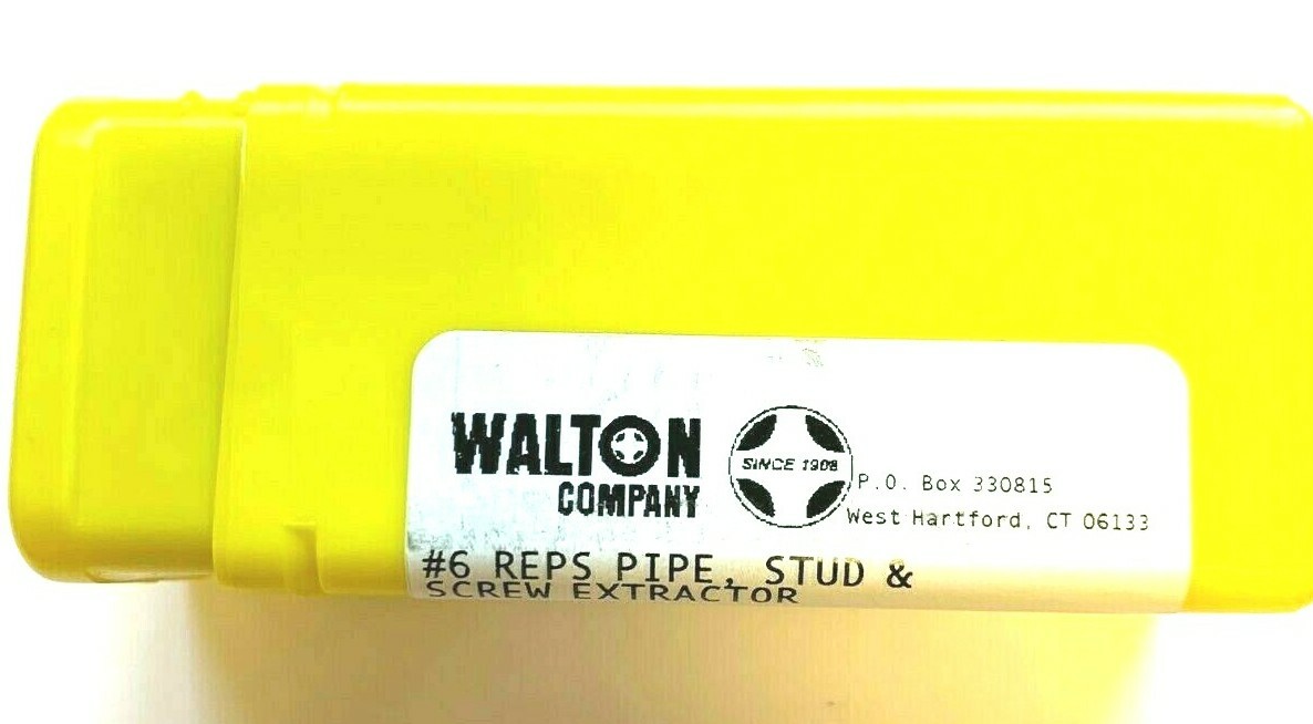 WALTON #6 REPS PIPE EXTRACTOR 50006 1" PIPE 1-1/2", 1-3/4" STUD/SCREW ...