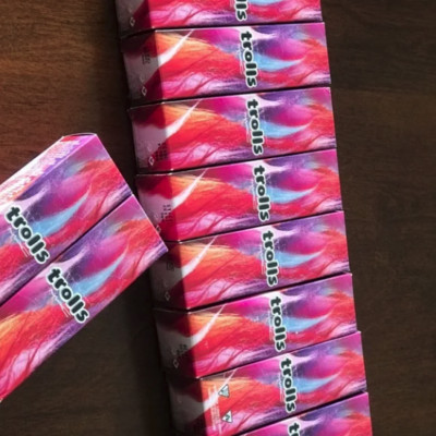 10 PIECE M.A.C. TROLLS - CHROMA CRAZE HAIR COLOR SPRAY - BLUE & PINK | eBay