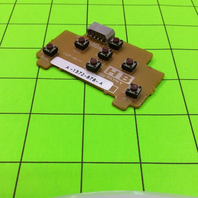 Sony SAT-B55 Cable Box Key Button Board 1-677-185-11 A-1372-878-A TCI ...