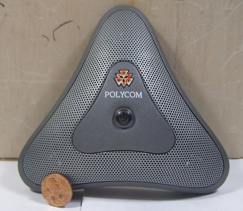 POLYCOM P/N 2201-20250-202 CONFERENCE MICROPHONE .. NO ACCESSORIES | eBay