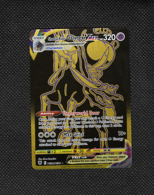 Pokemon Card SHADOW RIDER CALYREX VMAX Secret Rare TG30/TG30 ASTRAL RADIANCE TRA | eBay UK