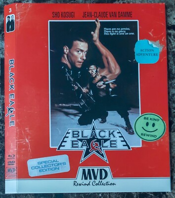 Black Eagle MVD Rewind Collection 3 Blu-ray 2018 SLIPCOVER SLIP COVER ...