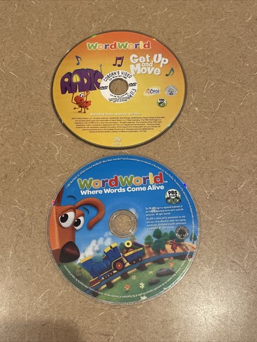 2x PBS Kids Word World WordWorld - TV Series DVD Lot For Kids Girls ...