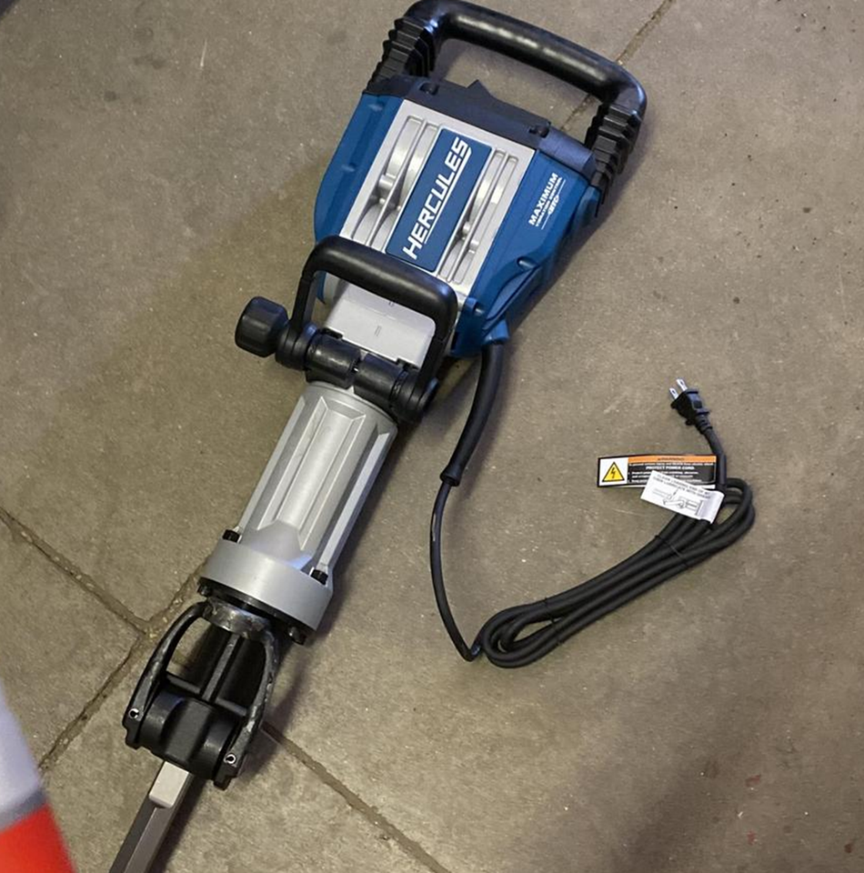 Hercules 15 Amp 42 lb 1-1/8 in. Hex Lower Wall Breaker Jack Hammer Tool ...