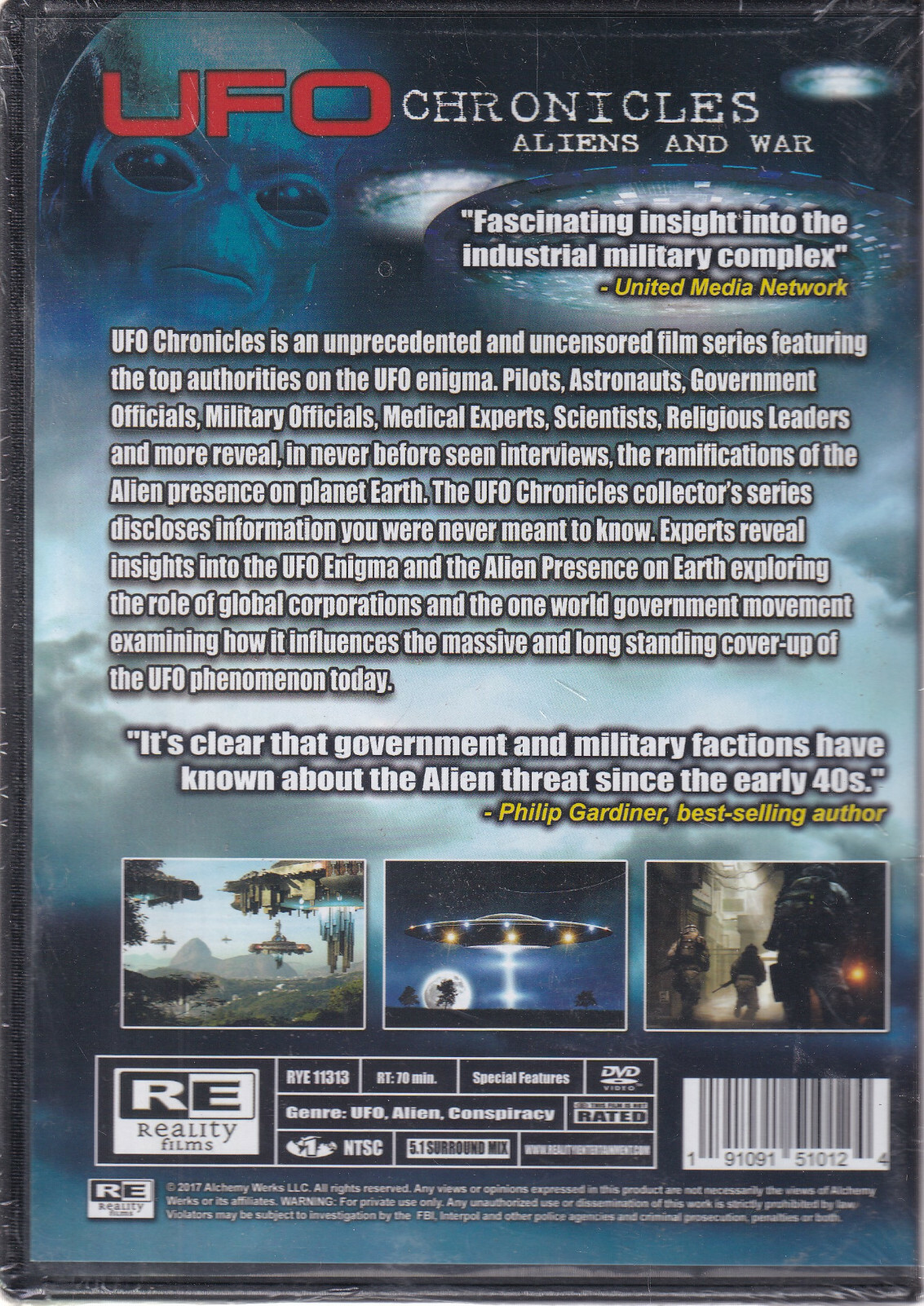 Ufo Chronicles: Aliens & War (DVD) for sale online | eBay