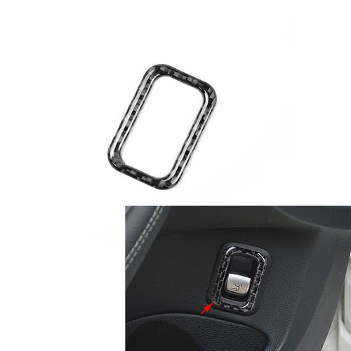 Carbon Fiber Rear Trunk Switch Button Trim for Mercedes-Benz C-Class ...