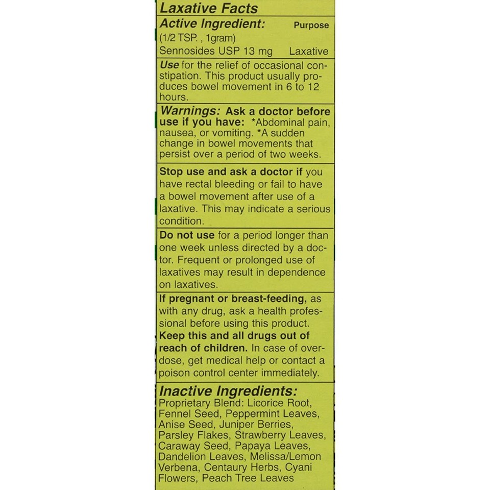 Swiss Kriss Natural Herbal Laxative Flake Form , 1.5 Ounce | eBay