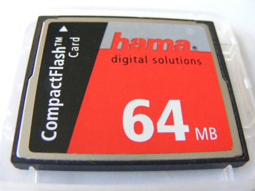 64MB Compact Flash Card ( 64 MB CF Karte ) HAMA gebraucht | eBay.de