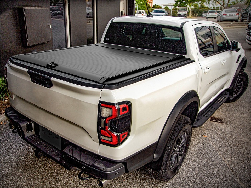 5FT Truck Tonneau Cover Bed Cover Retractable For 2019-2025 Ford Ranger ...