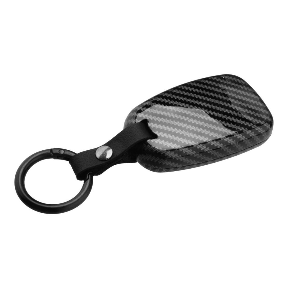 Carbon Fob Remote Key Case Cover 2 Buttons Fit for Chevy Camaro Spark ...