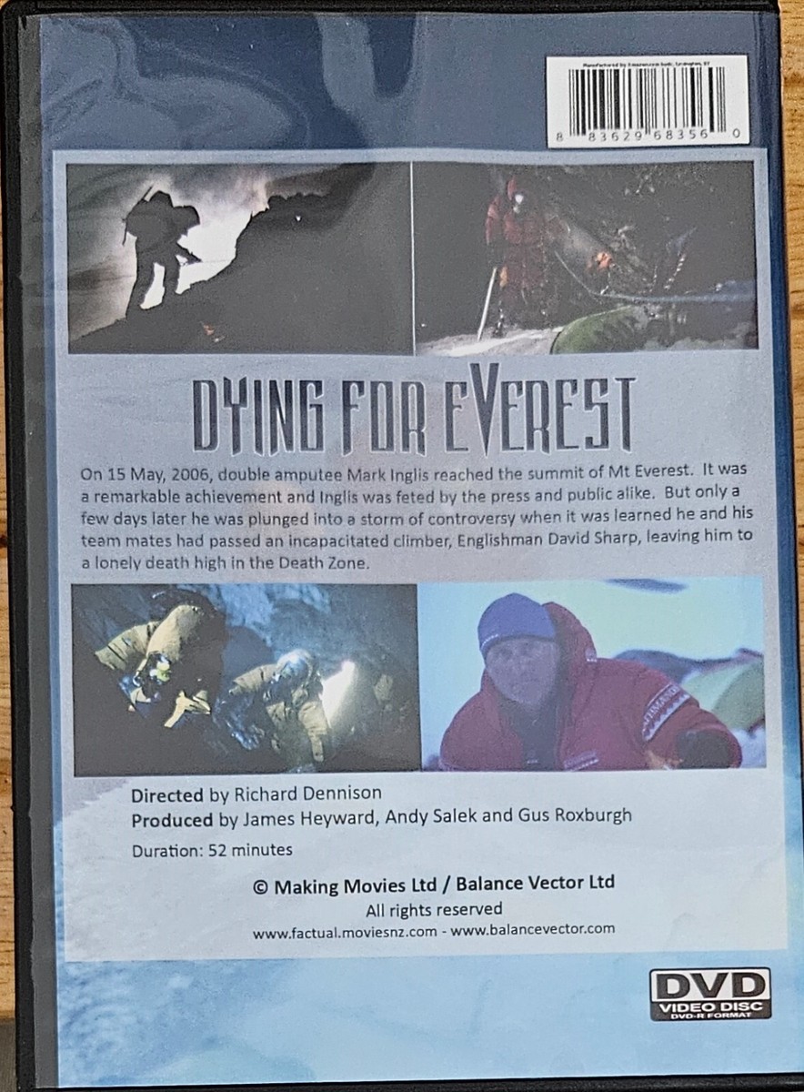 David Sharp Death 2006 Mount Everest Season The Death Of David Sharp