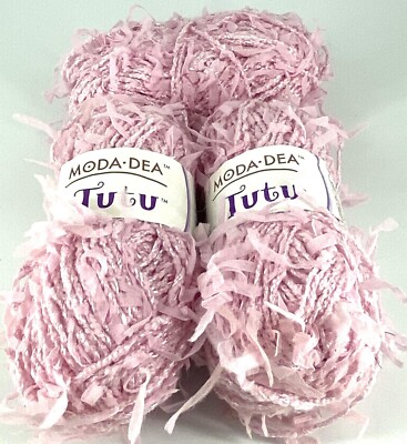 Moda Dea Tutu yarn - Petal Pink - 50g - Nylon/Cotton/Acrylic/Rayon ...