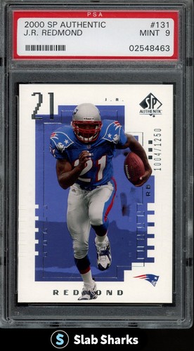 2000 UPPER DECK SP AUTHENTIC #131 J.R. REDMOND ROOKIE RC /1250 MINT PSA ...