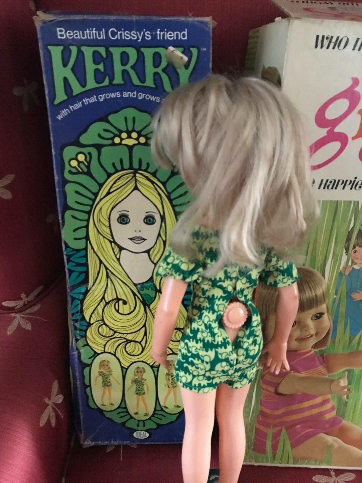 Vintage Ideal Crissy’s Friend “Kerry” Growing Blonde Hair Doll W ...