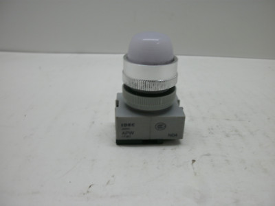 IDEC APW SERIES (TW) PILOT LIGHT WHITE DOME LENS 24V LED 22mm W/O ...