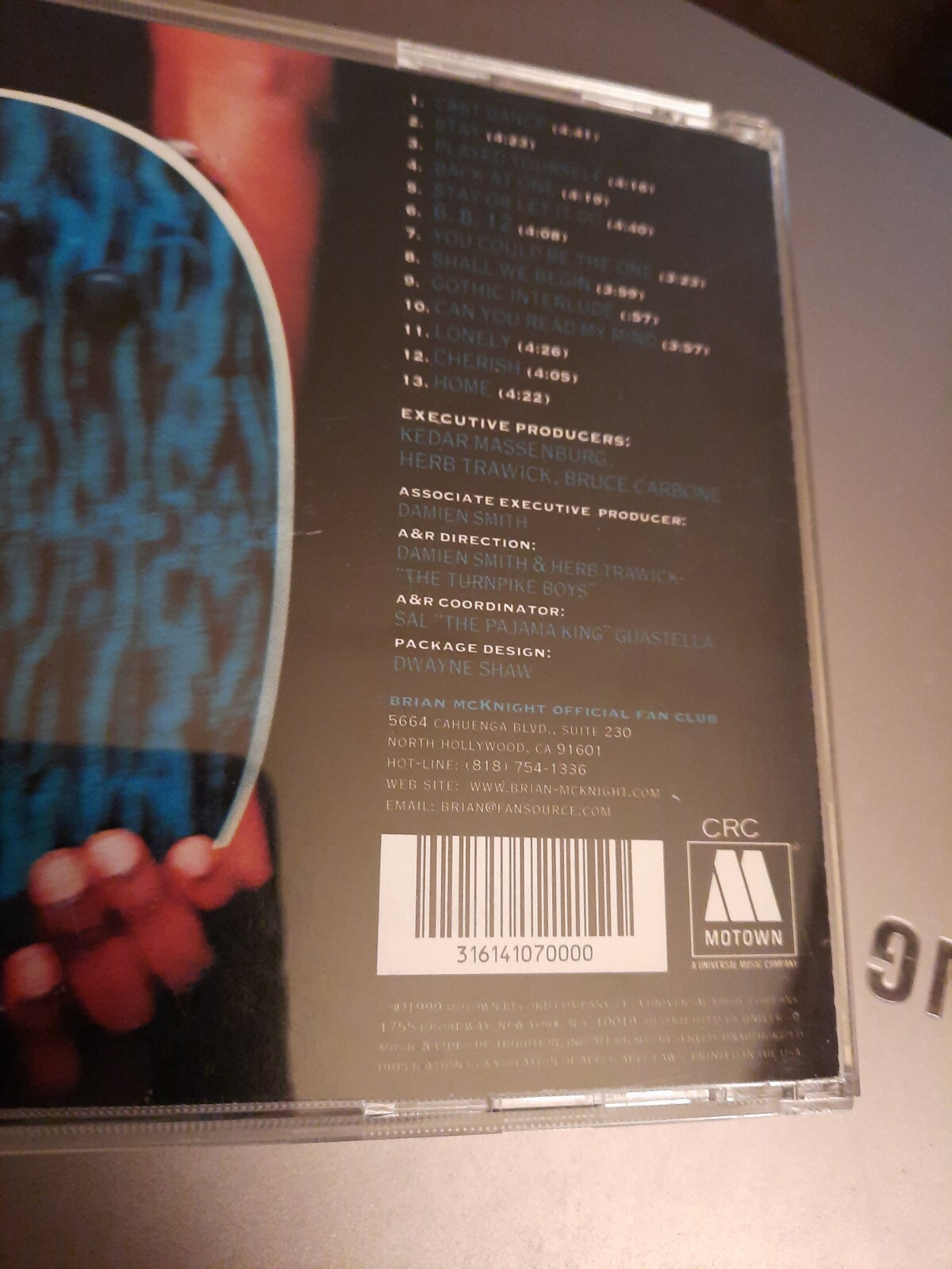 Brian McKnight Back At One CD Motown 1999 Bonus CD Single Superhero | eBay