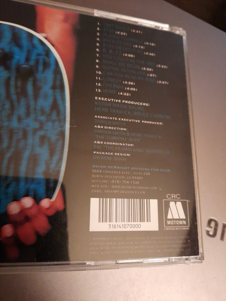 Brian McKnight Back At One CD Motown 1999 Bonus CD Single Superhero | eBay