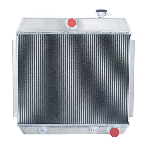 4 Row Aluminum Core Radiator For 1955-1956 1957 56 Chevrolet Bel Air ...