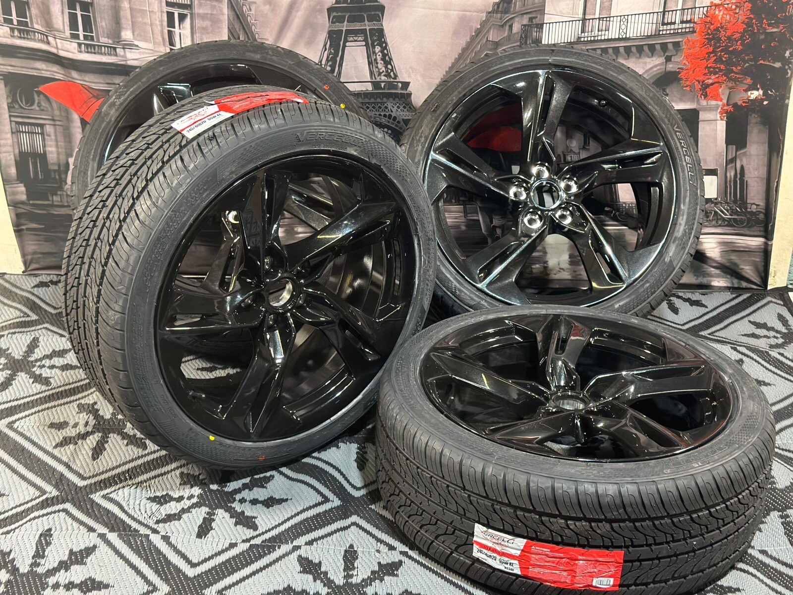 2022-2023 Chevy Camaro SS ZL1 20" OEM Staggered Wheels Rims Tires 5874 ...