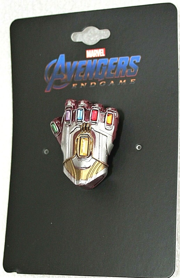 Marvel Comics Infinity Gauntlet Thanos Jeweled Glove Lapel Pin New MOC ...