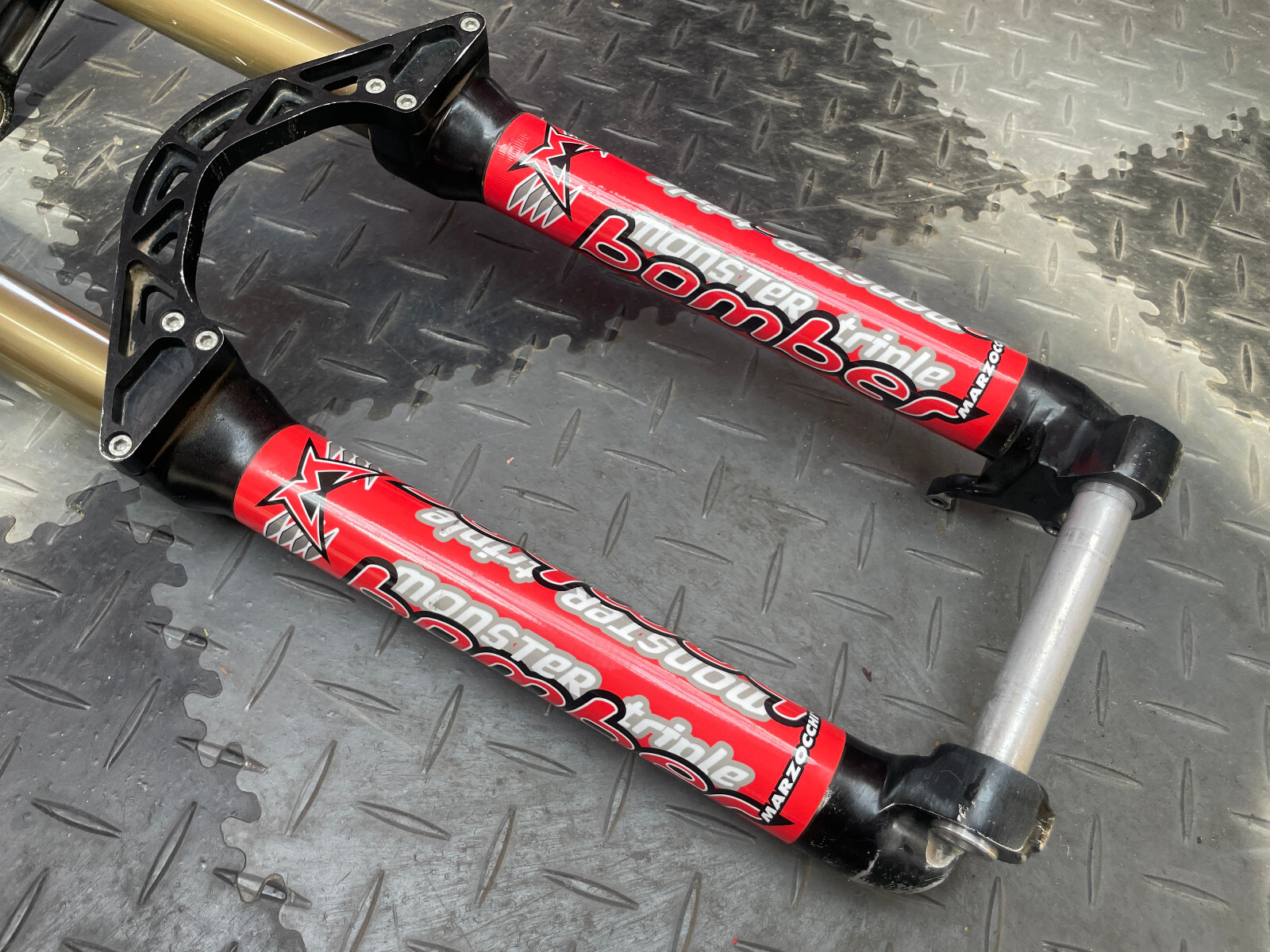 Marzocchi Monster T 2001 Vintage Downhill Freeride Fork 175mm / DH FR ...