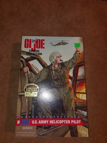 Limited Edition 1997 Hasbro GI Joe Jane US Army Helicopter Pilot brown ...