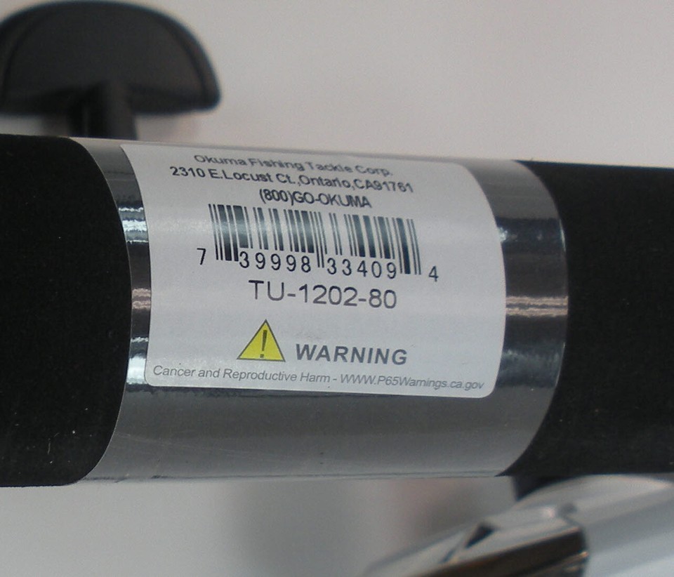 Okuma TU-1202-80 Tundra 1BB Spinning Combo with 12FT Medium-Heavy ...