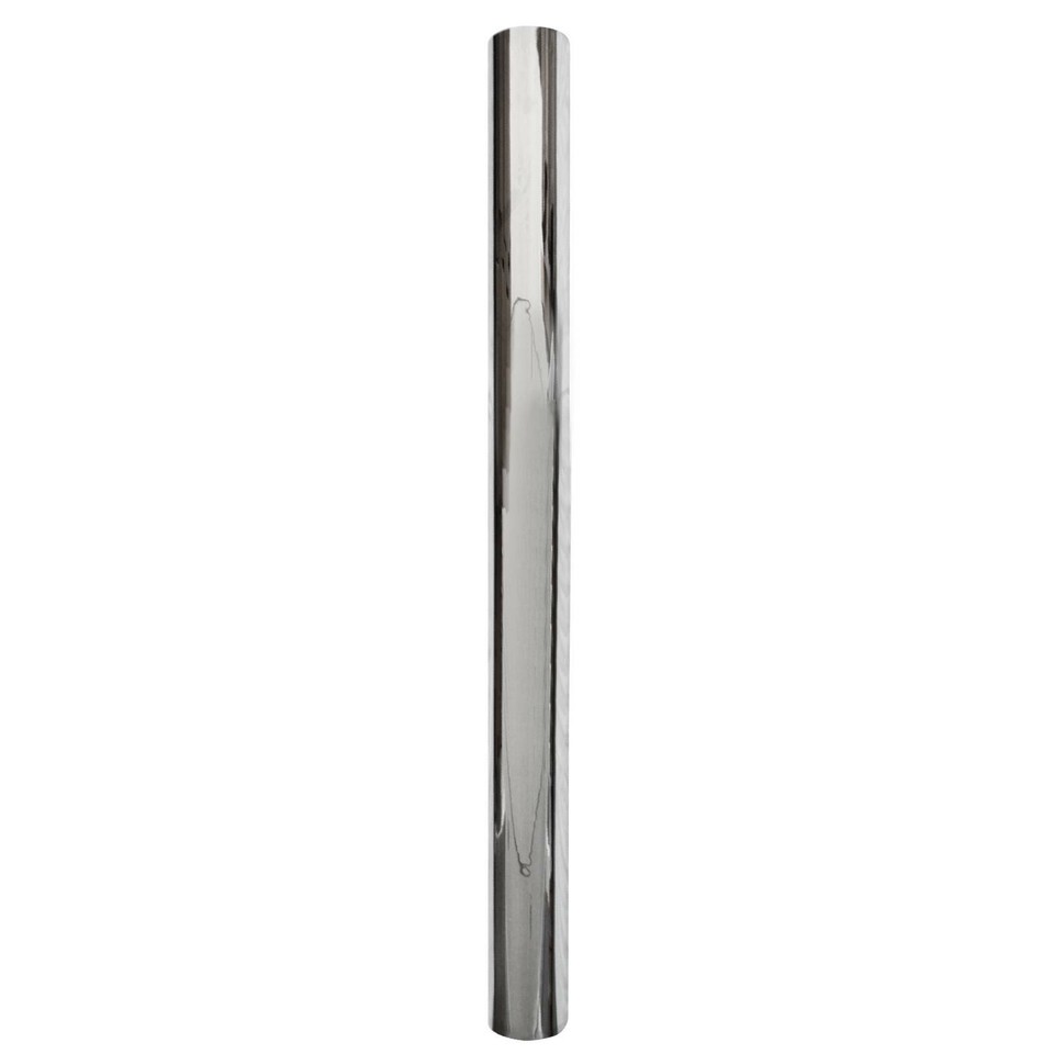 5"OD x 60" inch Chrome Straight Stack Pipe Tube 5 inch Semi Truck ...