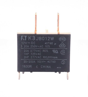 1pc FUJITSU K3JB012W Power Relay 12VDC 4Pins 20A 250VAC | eBay
