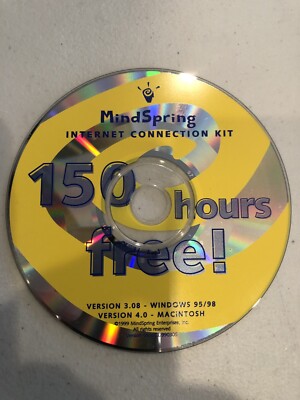 Internet Connection Kit MindSpring Version 3.08 - Fast Shipping | eBay