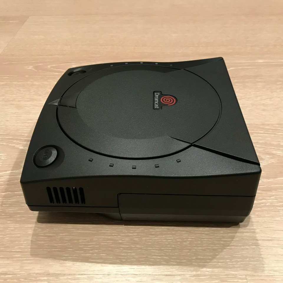 SEGA Dreamcast Console 3rd Party Case Shell Solid Black | eBay
