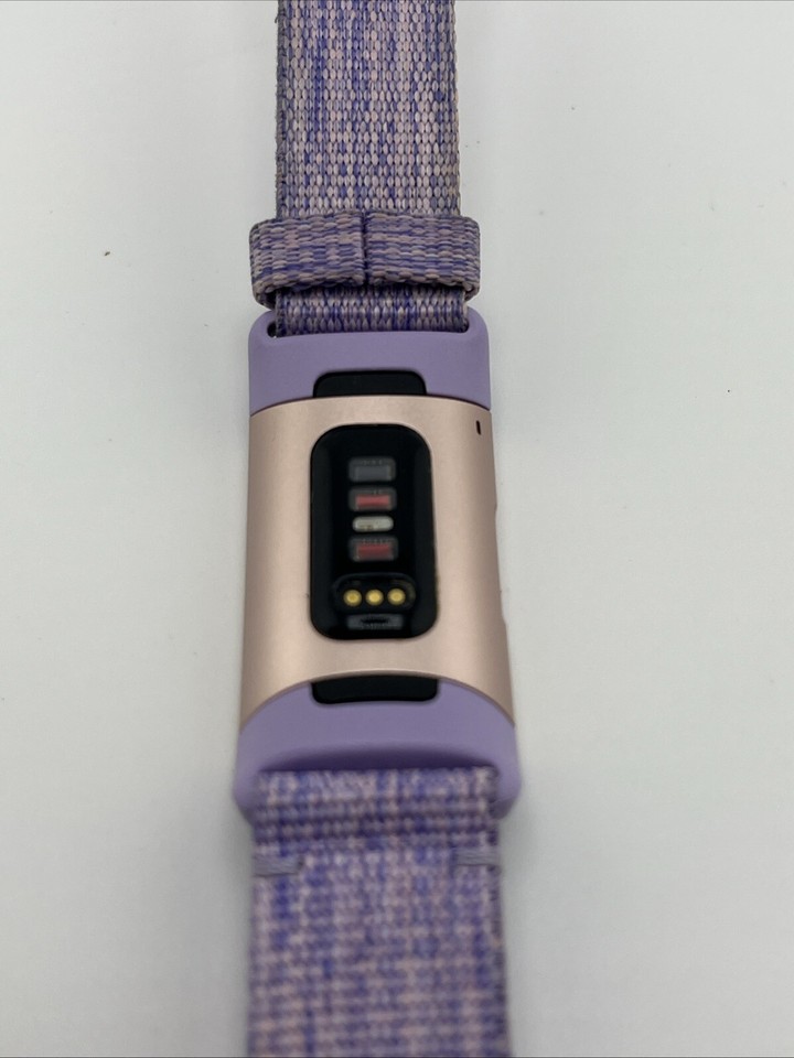 Fitbit FB410 Charge 3 Rose Gold Purple *For Parts* | eBay