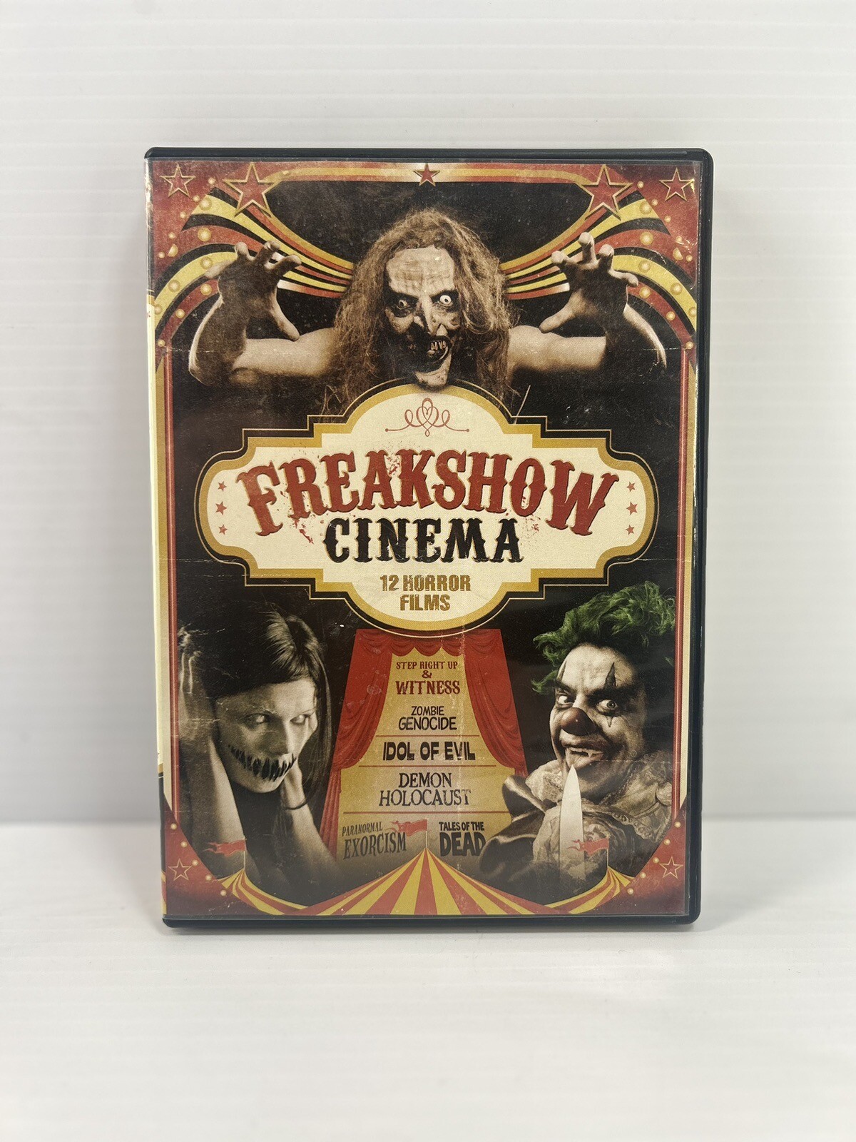 Freakshow Cinema: 12 Horror Films (DVD, 2013, 3-Disc Set) 683904531186 | eBay