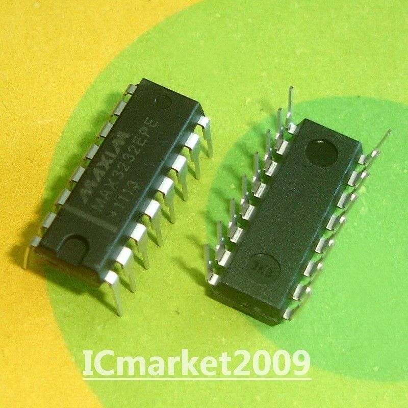 50 PCS MAX3232EPE DIP-16 MAX3232 True RS-232 Transceivers Chip IC | eBay