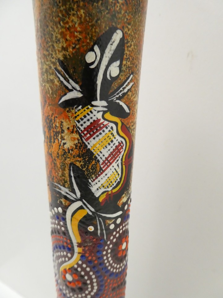 VINTAGE VALDO AUSTRALIAN DOT PAINTED ABORIGINAL SOUVENIR CRAFT MINI ...