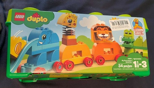 LEGO Duplo My First Animal Brick Box 10863 - NIB 673419282611 | eBay