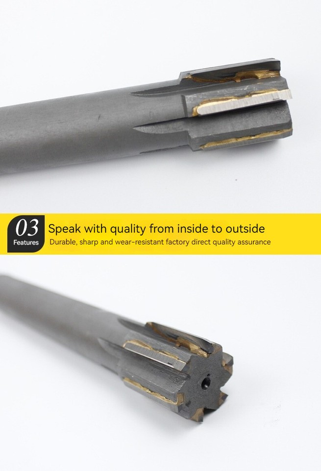 Taper Shank Tungsten Steel Reamer with Carbide 10 20 30 40 50-100 H8YG8 ...