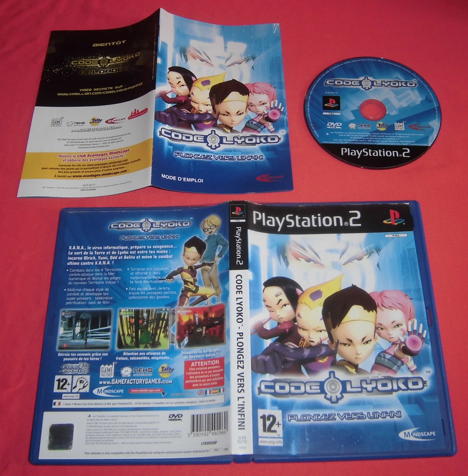 Code Lyoko PlayStation 2 PAL - Prix - Photo - Présentation