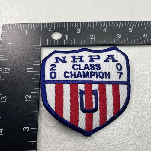 2007 CLASS CHAMPION NHPA National Horseshoe Pitching Association Patch ...