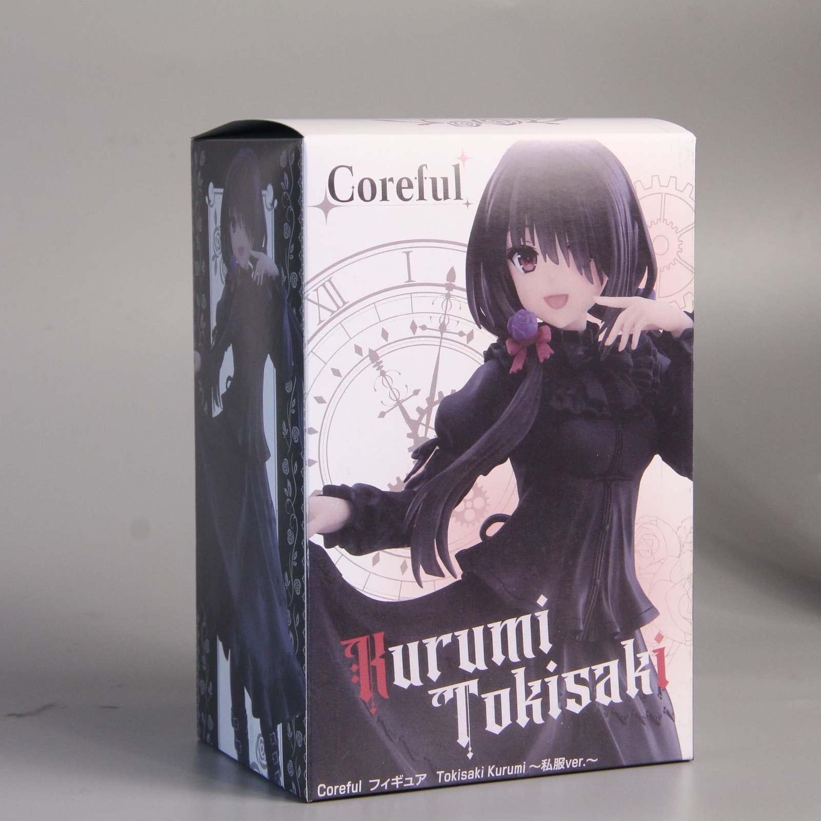 Anime Date A Live Nightmare Tokisaki Kurumi Black Dress Figure Statue ...