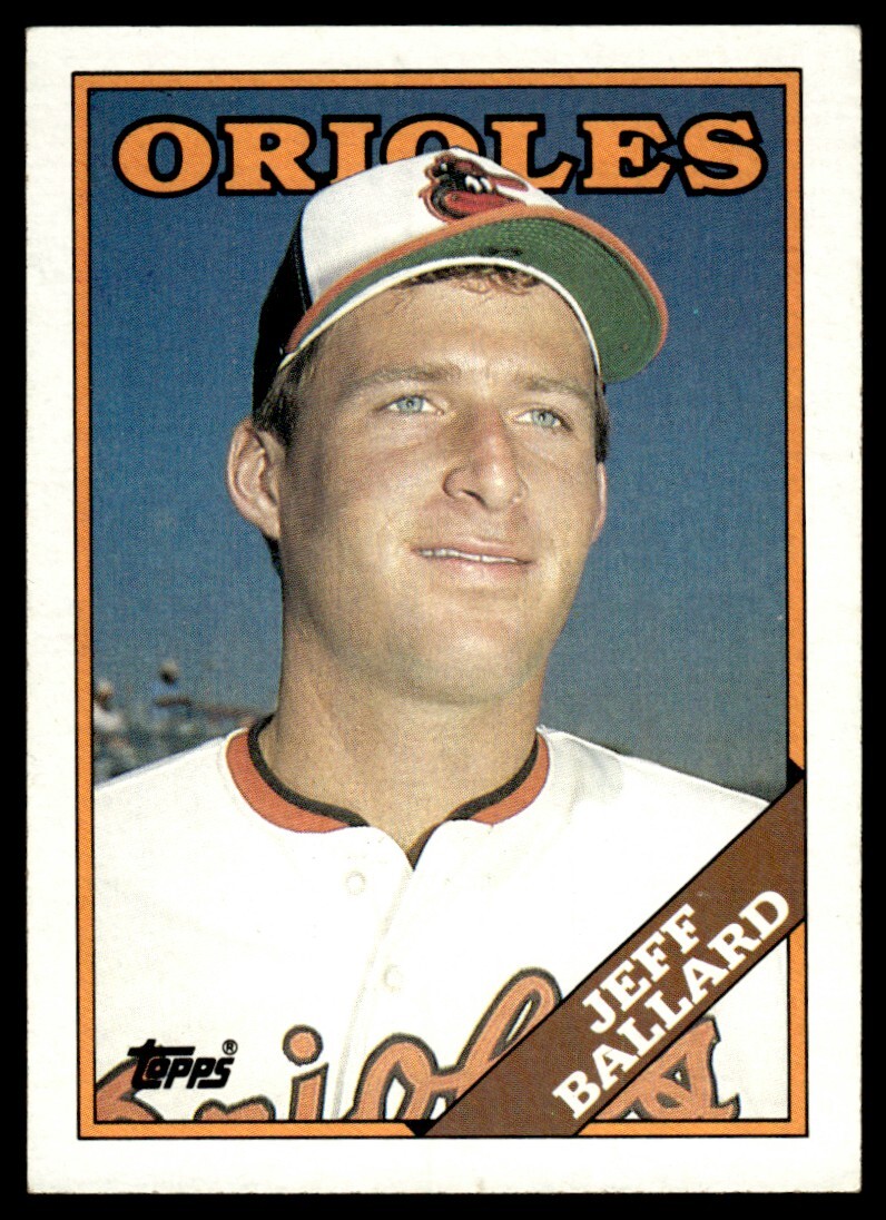 1988 Topps #782 Jeff Ballard Rookie Baltimore Orioles | eBay