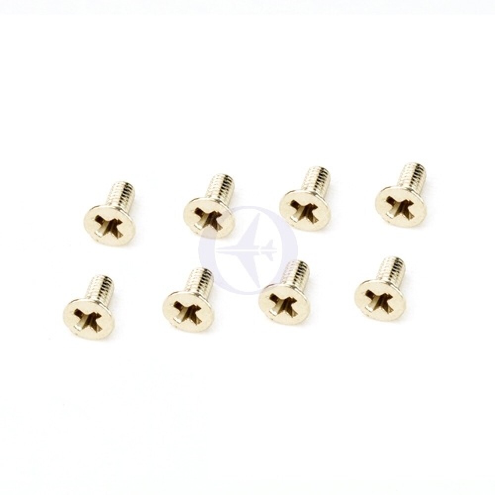 PV0112 Thunder Tiger Screw M2,0 3/16x0 7/32in, Senk-Kopf, Cross, Steel ...