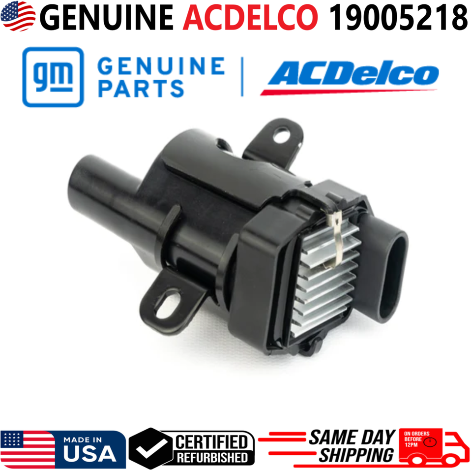 GENUINE ACDELCO Ignition Coil For 1999-2007 GMC Chevrolet Cadillac V8 ...