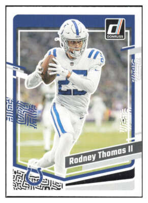 RODNEY THOMAS II 2023 Donruss #130 NFL Colts ID:86569 | eBay